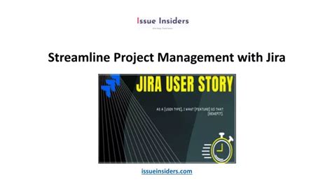 PPT Streamline Project Management With Jira PowerPoint Presentation