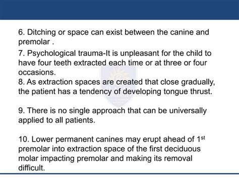 Serial Extraction Slideshare Pptx Dental Health Diseases And Conditions