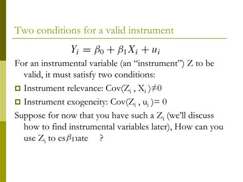 ppt instrumental variables regression powerpoint presentation free