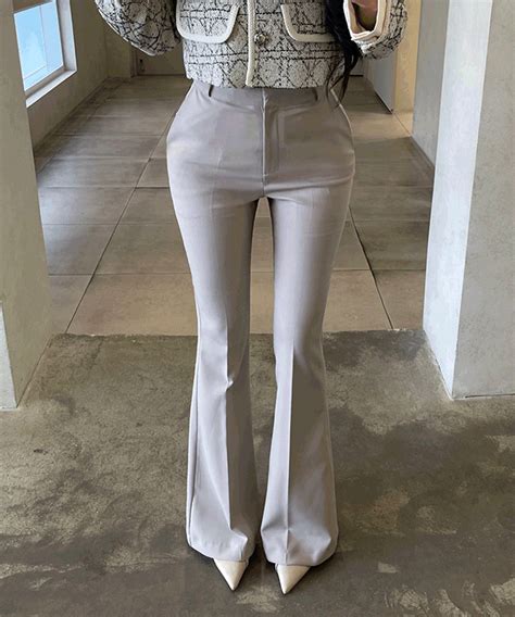 핏보장💕 골반패드 하이웨스트 슬림 부츠컷 슬랙스 사계절 에이블리