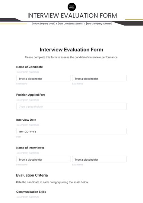 Free Cleaning Services Employee Performance Evaluation Form Template To