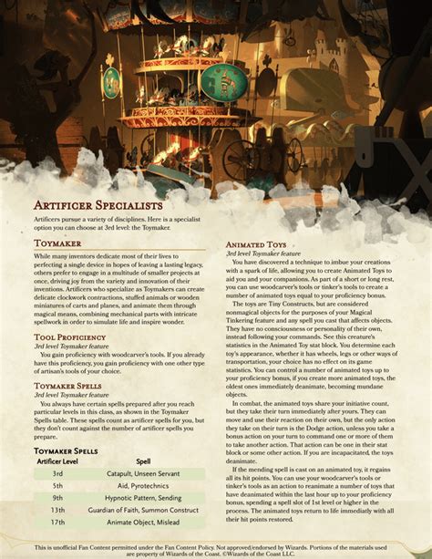 The Toymaker Command An Army Of Tiny Constructs With This New