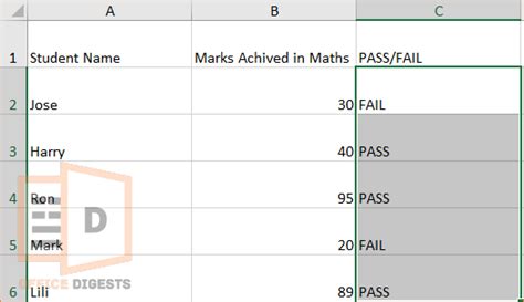 use greater than or equal to symbol in excel [4 examples]