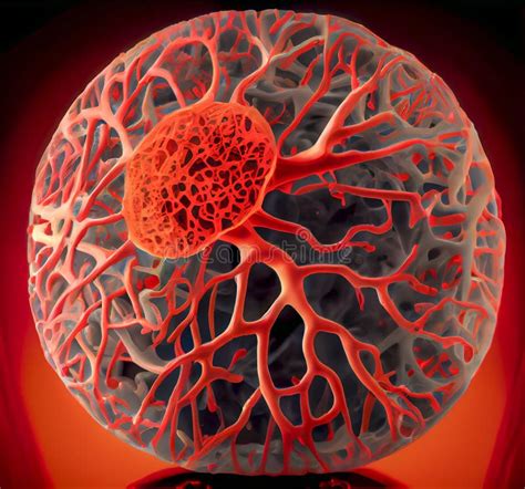 Tumor Growth Generative Ai Illustration Stock Illustration