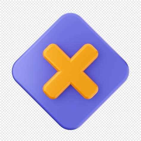 Premium Psd 3d Caution Warning Alert Sign Icon Illustration Render