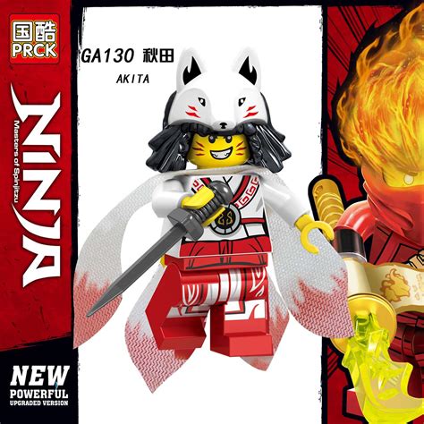 Ninjago Akita Ga130 Minifigures Brixtoy