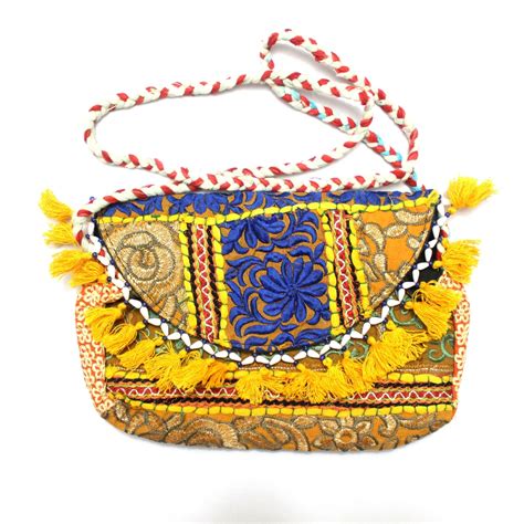 Vintage Tribal Banjara Indian Handmade Ethnic Women Purse Hippie Clutch