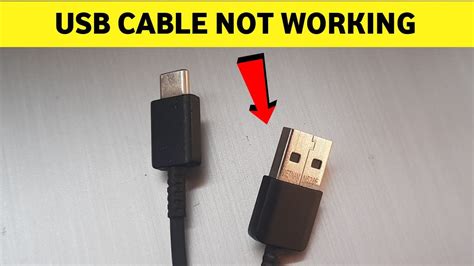 Usb Cable Not Connecting To Computer At Carol Walsh Blog
