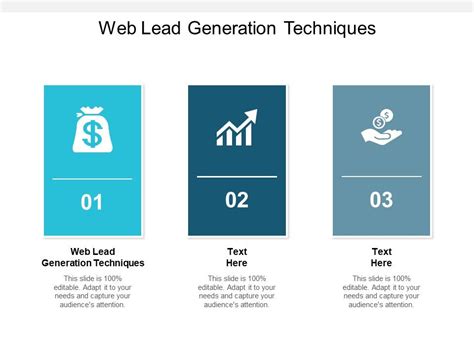 Web Lead Generation Techniques Ppt PowerPoint Presentation Professional Gridlines