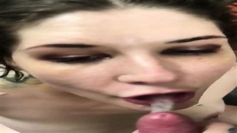 Sloppy Spit And Deepthroat With Huge Facial And Cum Eating Eporner
