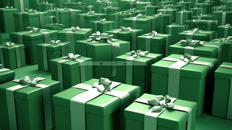 3d 보기에서 흰색 리본이 있는 다양한 크기의 녹색 선물 상자 선물 상자 리본 흰색 선물 상자 선물 패키지 배경 일러스트 및 사진 무료 다운로드 Pngtree