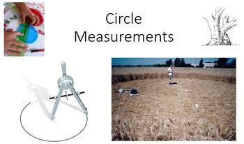 Circle PowerPoint How To Calculate The Radius Plus Worksheet