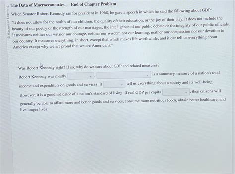 Solved The Data Of Macroeconomics End Of Chapter Chegg