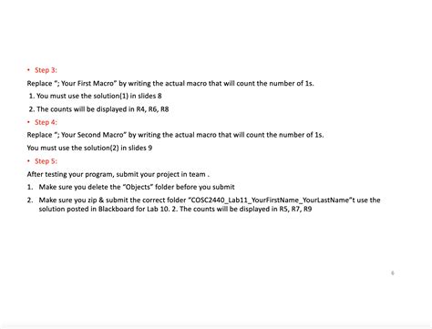 Solved Exercise MACROS Step Create A New ASSEMBLY Chegg