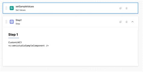 how to add custom lwc components in an omniscript and access the
