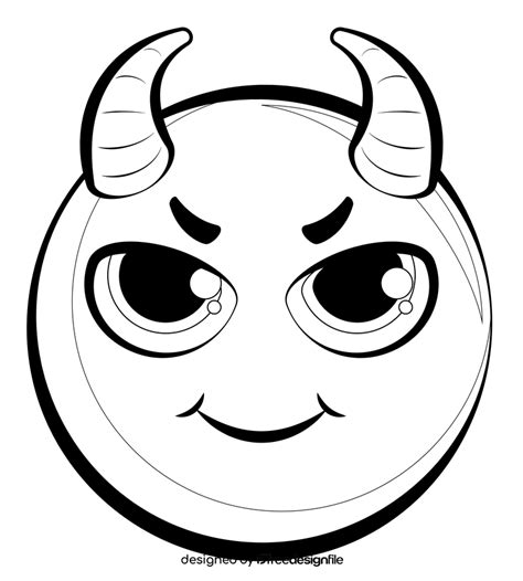 How To Draw A Demon Emoji