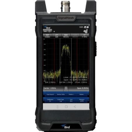 Bird SignalHawk Spectrum Analyzer KHz GHz SH S TC Tessco