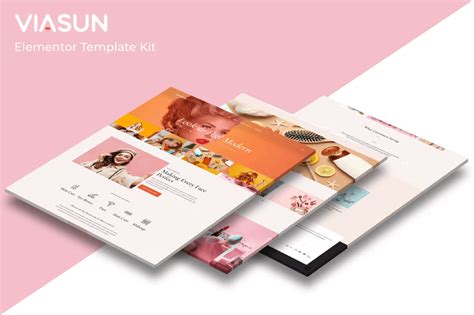 Viasun Single Product Elementor Pro Template Kit