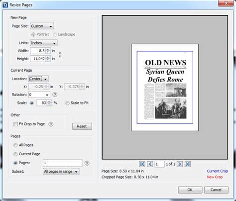 How To Resize Pages In A PDF Document Using PDF Studio For Windows Mac