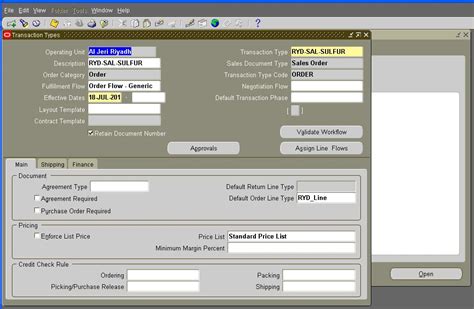 Oracle Tips Order Management