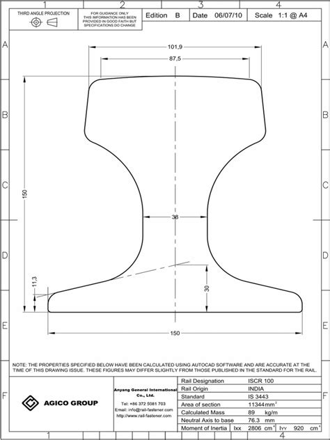 Cr100 Rail Drawing Pdf Pdf