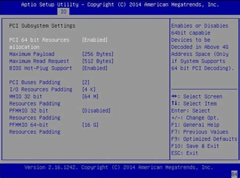 Bios Setup Utility Screens Oracle® Server X5 8 Service Manual