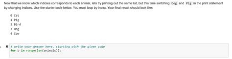 Solved Use The Following Starter Code To Print Out The