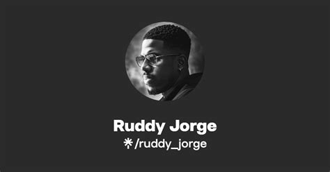 Ruddy Jorge Listen On Youtube Spotify Linktree
