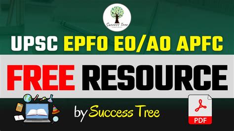 Upsc Epfo Eo Ao Apfc Free Resource