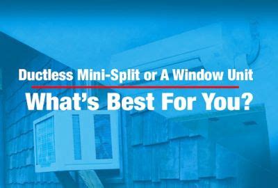 Ductless Mini Split Or A Window Unit What S Best For You Ingrams