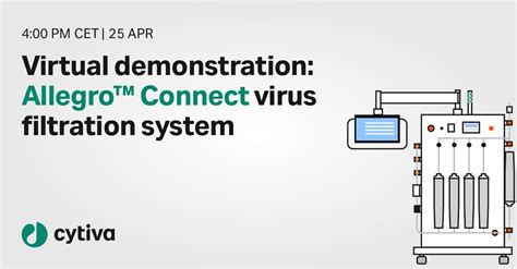 Laura Demont On Linkedin Allegro™ Connect Virus Filtration System Virtual Demonstration