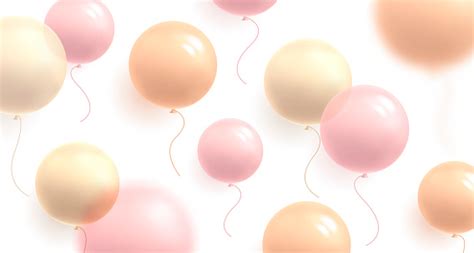 둥근 모양과 색종이의 파스텔 공기 풍선이있는 배경 흰색 배경에 무작위로 비행 섬세한 부드러운 빛 그래픽 일러스트 레이 션 파스텔에 대한 스톡 벡터 아트 및 기타 이미지