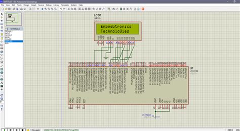 lpc2148 interfacing with 16 2 lcd 5 steps instructables
