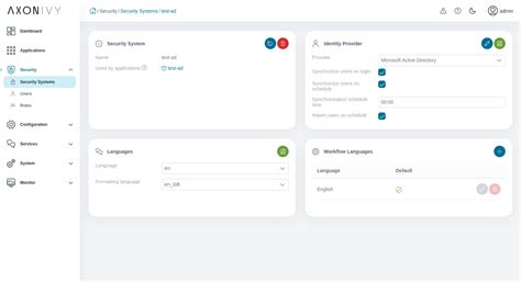 Security — Axon Ivy Platform 100 Documentation