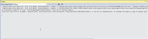 Your App Has Entered A Break State But No Code Is Currently Executing