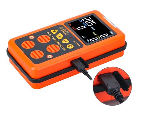 Smart Sensor St8900 Gas Detector 4 In 1 O2 H2s Co Lel
