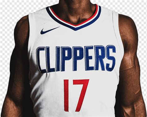201617 로스 앤젤레스 클리퍼스 시즌 Nba 저지 선수 뉴스 헤더 박스 티셔츠 심벌 마크 저지 Png Pngwing