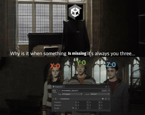 Where The Heck Did My Object Go Runity3d