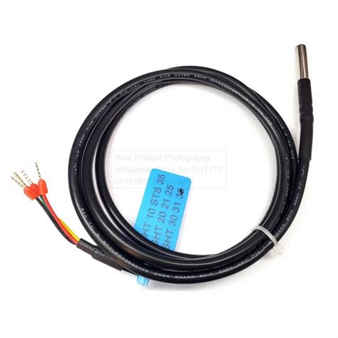 SHT SHT SHT SHT SHT Temperature Sensor Probe Cable Stainless Steel Head Waterproof
