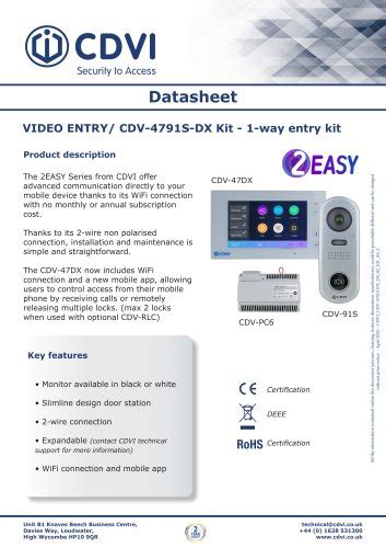 Atrium Cdvi Pdf Catalogs Documentation Brochures