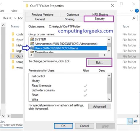how to add ftp site on windows server 2019 computingforgeeks