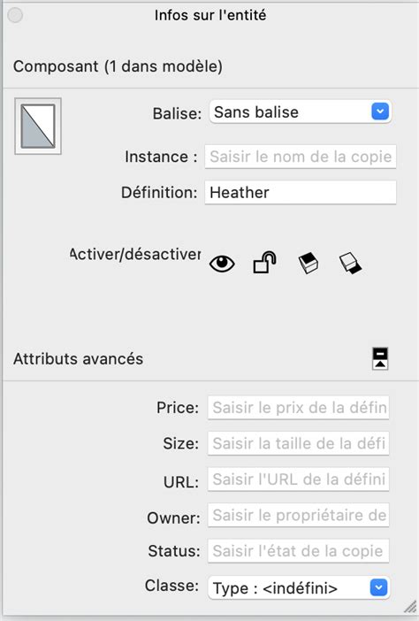 Show Selected Component In Components Panel Pro Sketchup Community