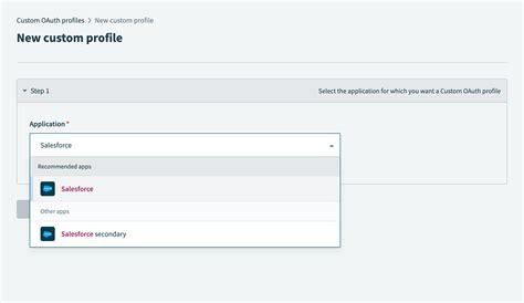 Workato Connectors Salesforce Create A Custom Oauth Profile Workato Docs