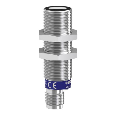 Ultrasonic Sensors Xx Ultrasonic Sensor Cylindrical M18 Sn 1 M Pnp