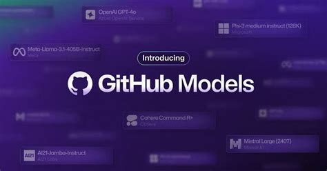 Github Models An Ai Playground Sunil Ghanchi Posted On The Topic
