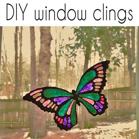 DIY Window Clings Crazy DIY Mom DIY Window Clings Crazy DIY Mom
