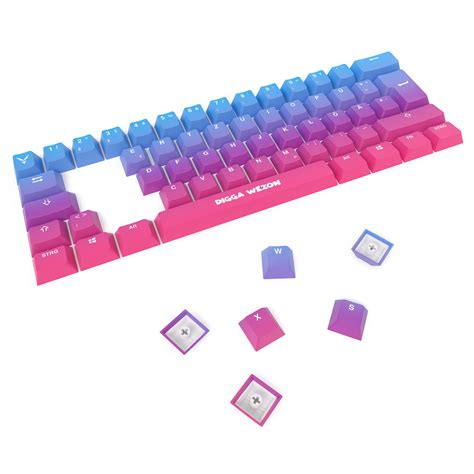 Strayfe Pbt Keycaps 60 Rezon X Drexler Dye Sub Iso De Layout