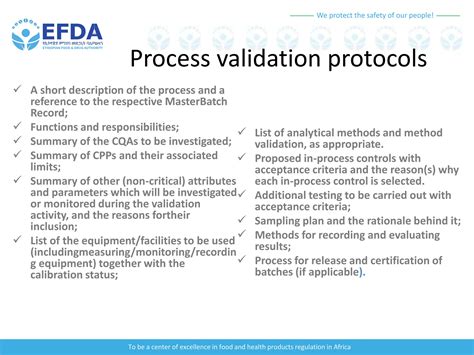 process validation pptx process validation and inspection method with