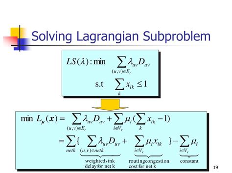 Ppt Timing Driven Routing For Fpgas Based On Lagrangian Relaxation Powerpoint Presentation