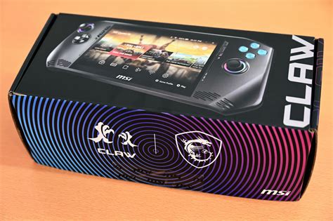 Photo Review Of The Portable Gaming Pc Claw A1m With A 7 Inch Screen